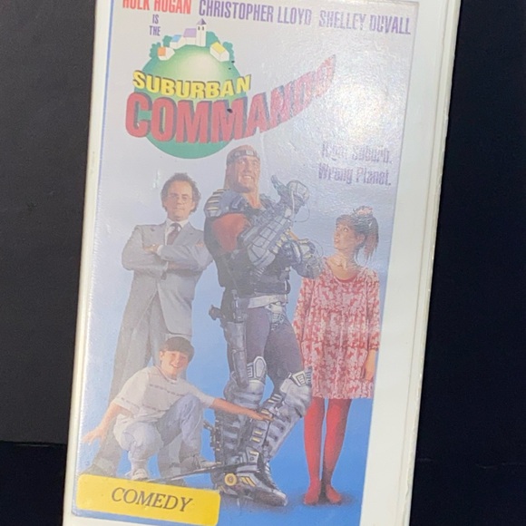 Media | Suburban Commando Vhs Hulk Hogan Christopher Lloyd 1992 | Poshmark